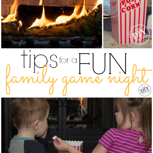 Family Fun - Family Game Night with Young Children - The DIY Village