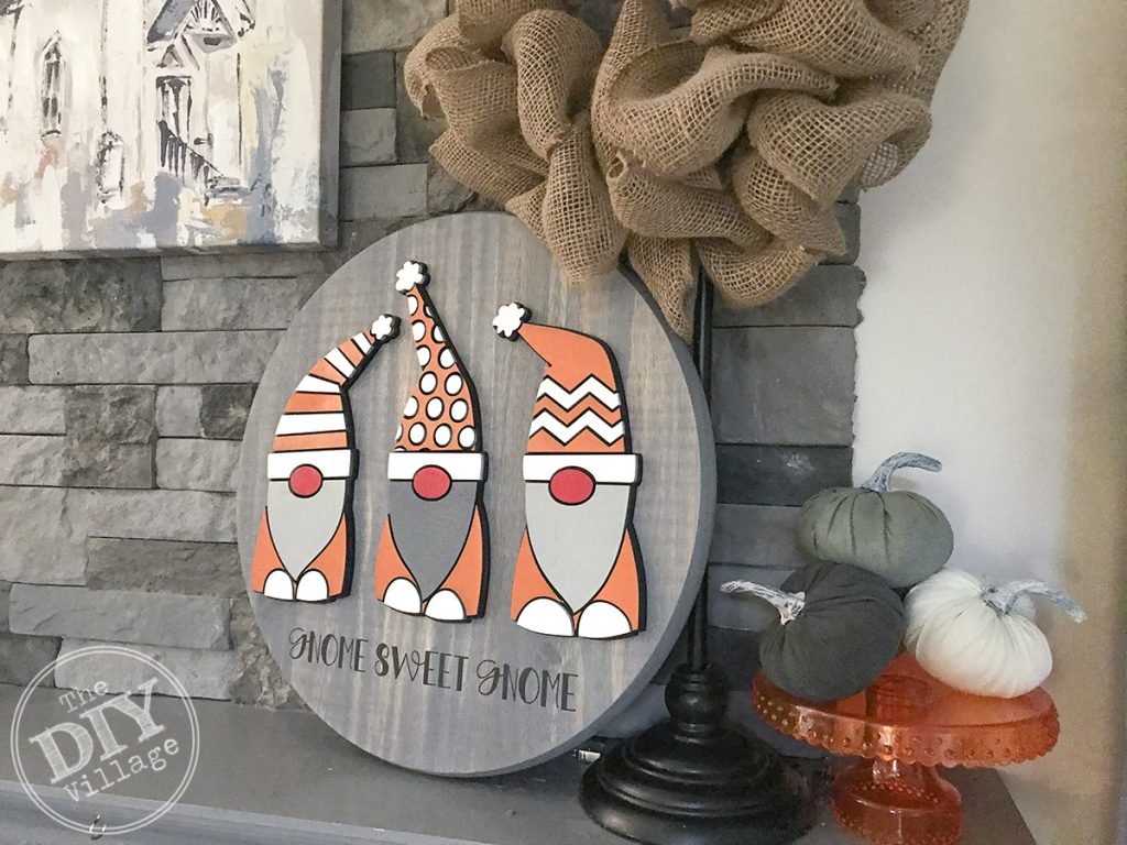 Whimsical Gnome Wall Art - The DIY Village