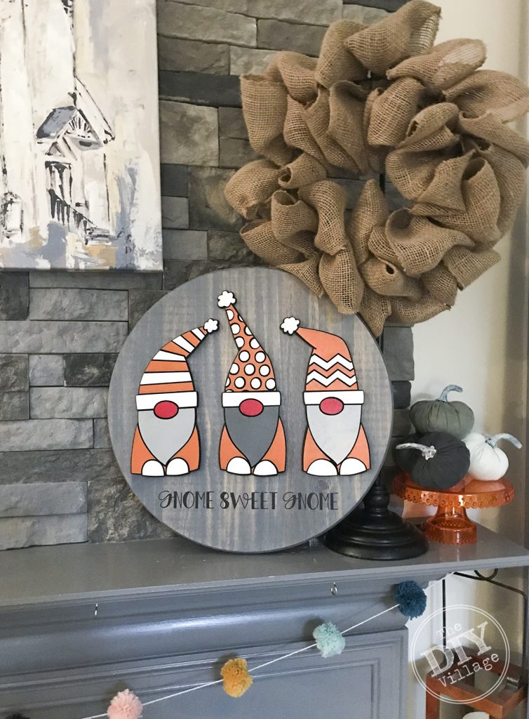 Whimsical Gnome Wall Art - The DIY Village